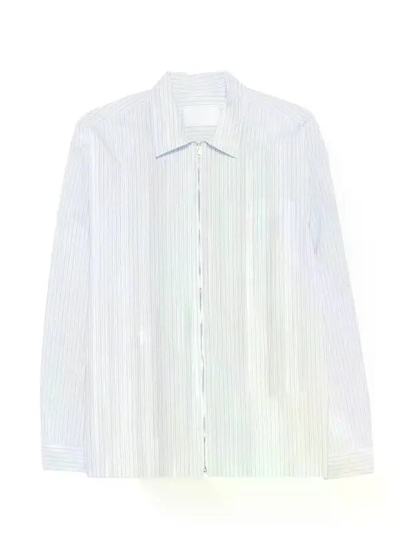 Prada Striped Zip Shirt
