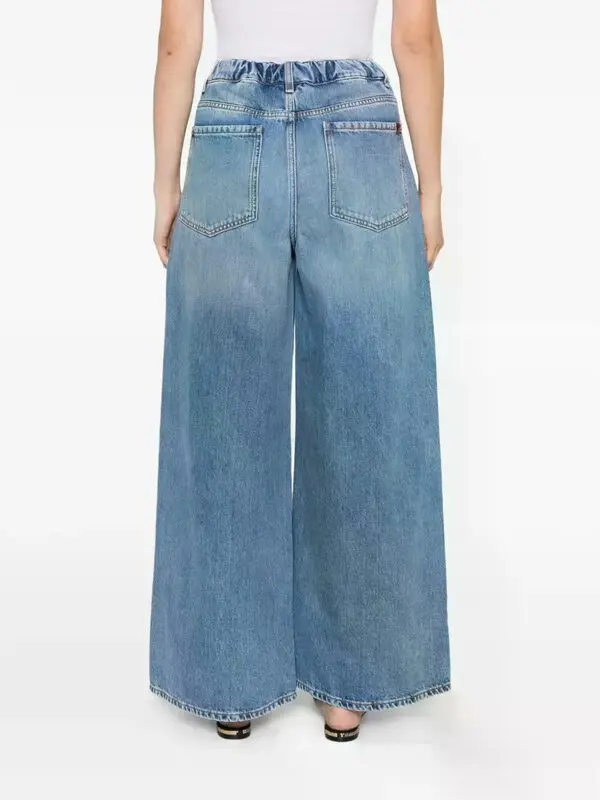 Max Mara Elasticated Five-pocket Jeans