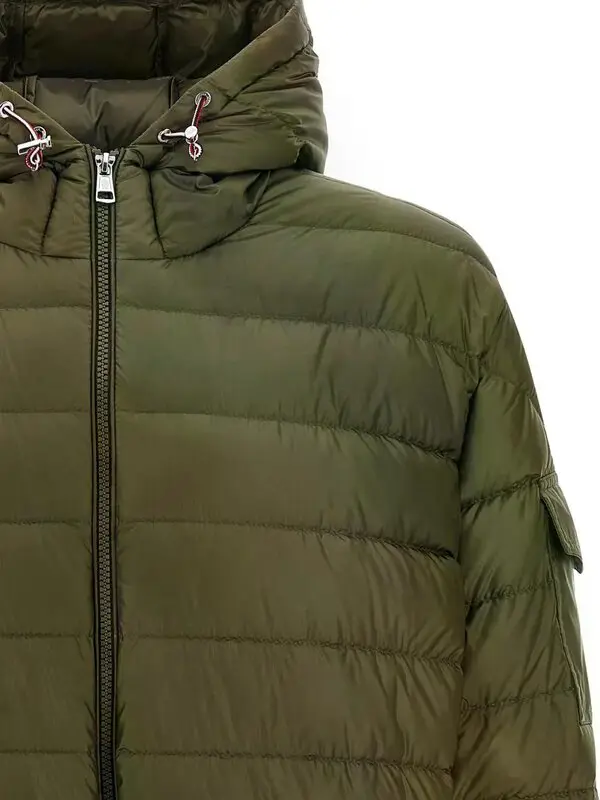 Moncler Oahu Zipped Coat With Adjustable Hood