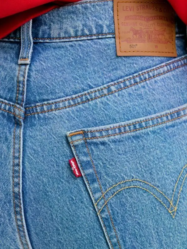 LEVI'S 501 Straight Leg Jeans