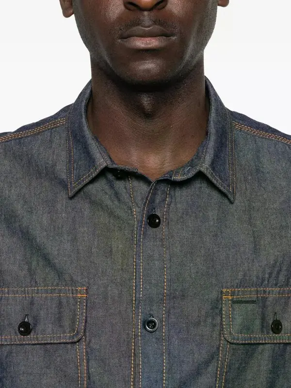 Sacai Point-collar Shirt