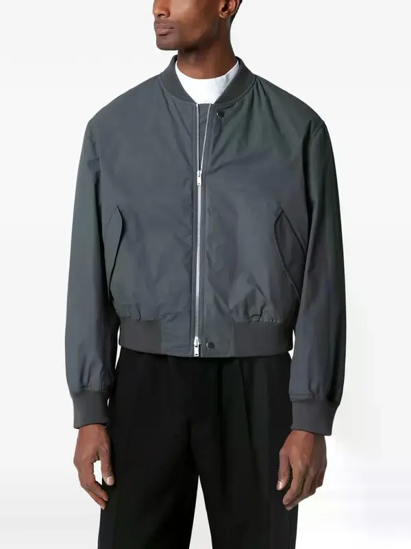 JIL SANDER Zip-up Jacket - Grey