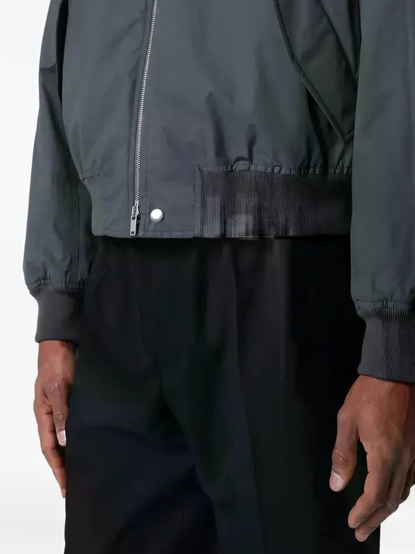 JIL SANDER Zip-up Jacket - Grey