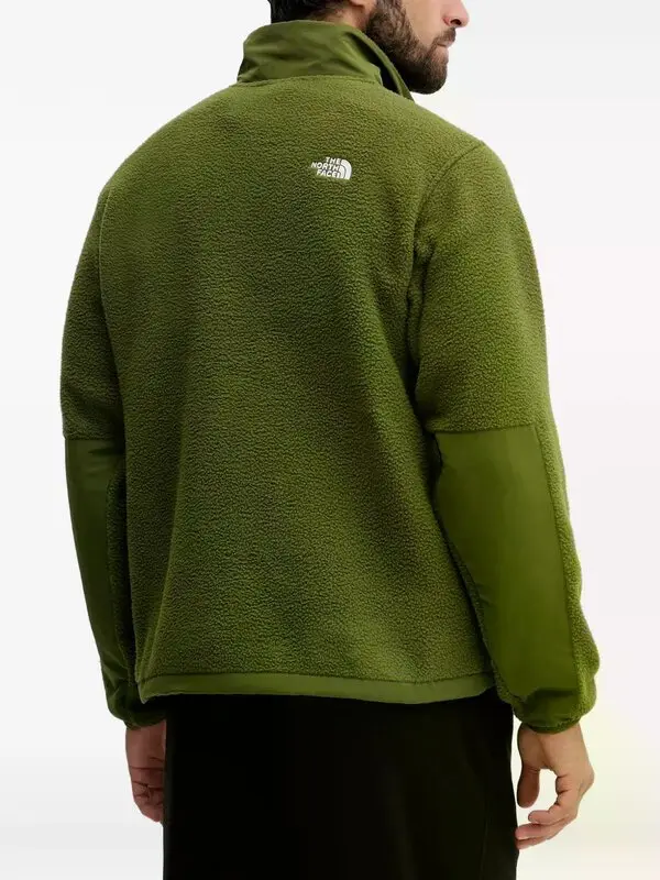 The North Face Zip Pocket Fleece Sweater - Green