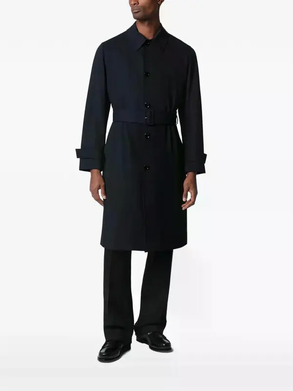 LARDINI Belted Trench Coat