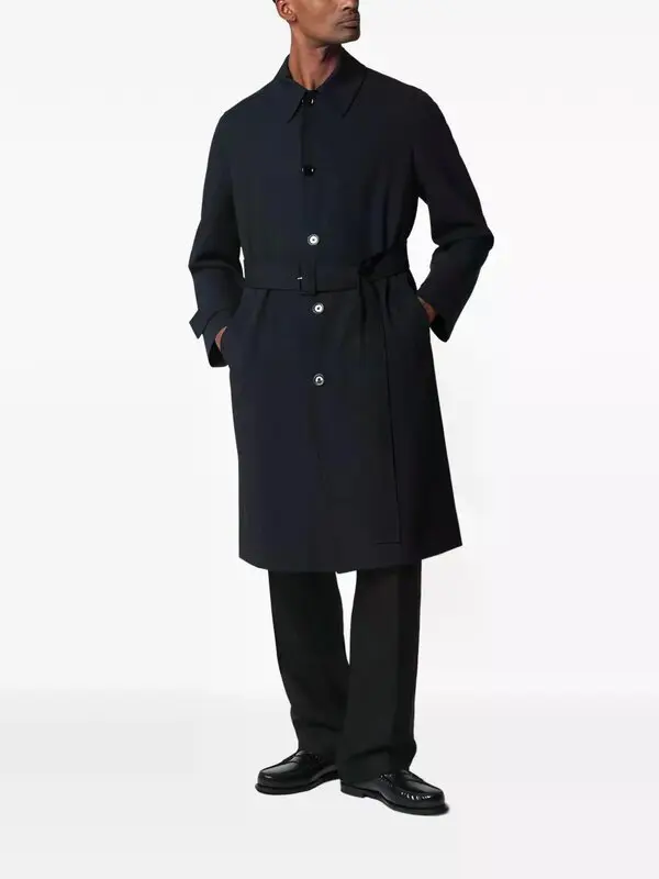 LARDINI Belted Trench Coat