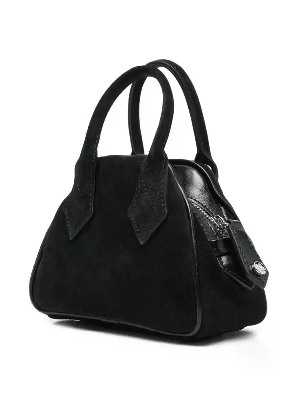 VIVIENNE WESTWOOD Logo Appliqué Mini Bag - Black
