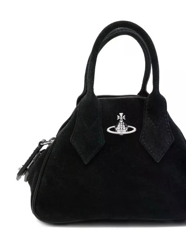 VIVIENNE WESTWOOD Logo Appliqué Mini Bag - Black