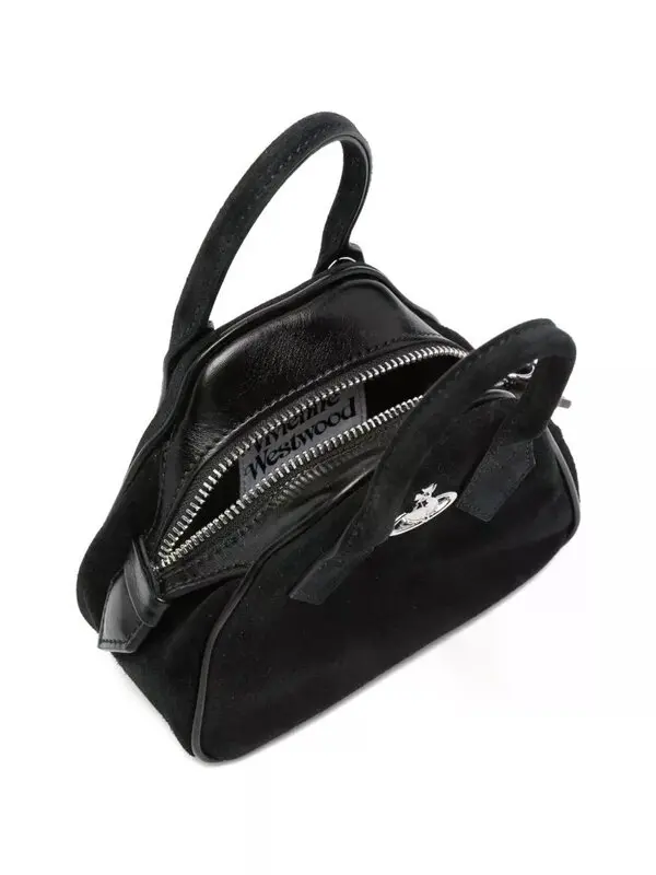 VIVIENNE WESTWOOD Logo Appliqué Mini Bag - Black
