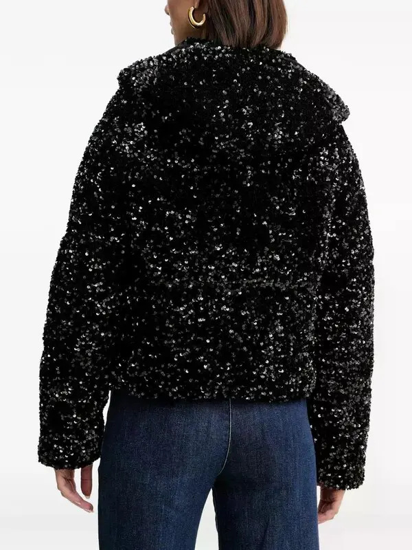 FRACOMINA Sequin-embellished Zip-up Jacket