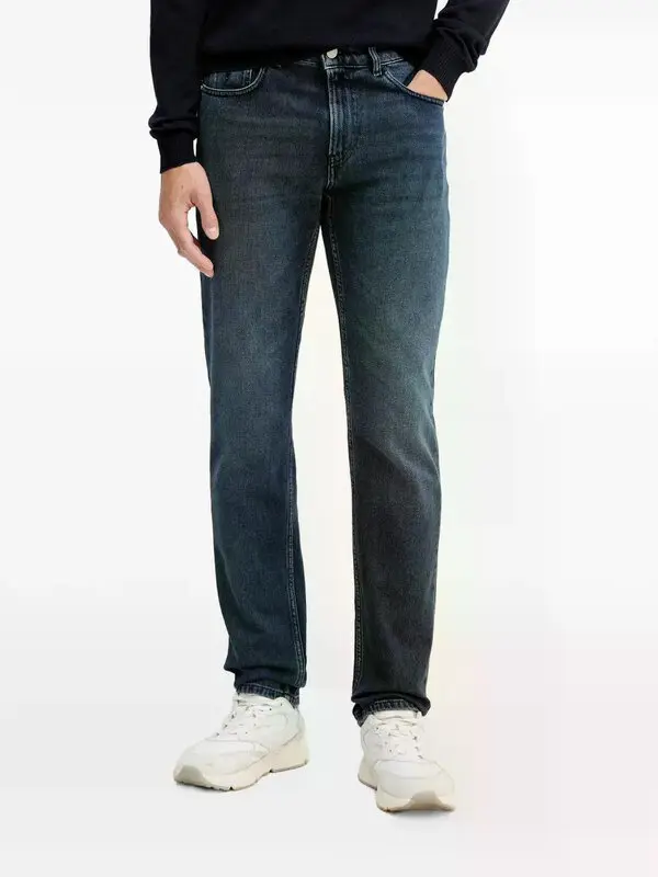 TRUSSARDI Regular Fit Jeans With Patch Detail