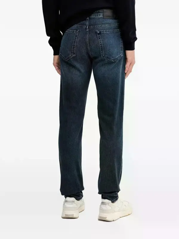 TRUSSARDI Regular Fit Jeans With Patch Detail
