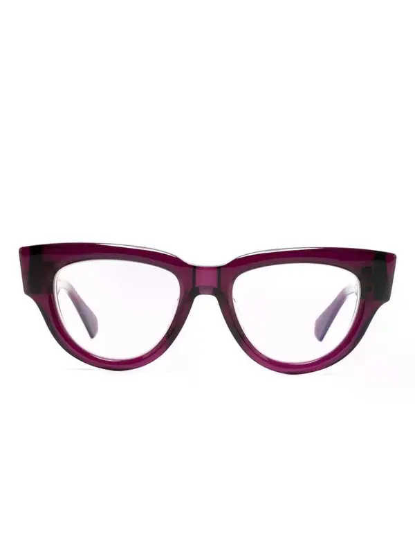 Valentino Garavani V-essential Iii Cat-eye Eyeglasses - Purple