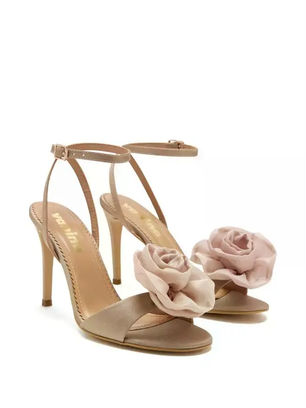 VANINA Rose Des Vents Stiletto Sandals