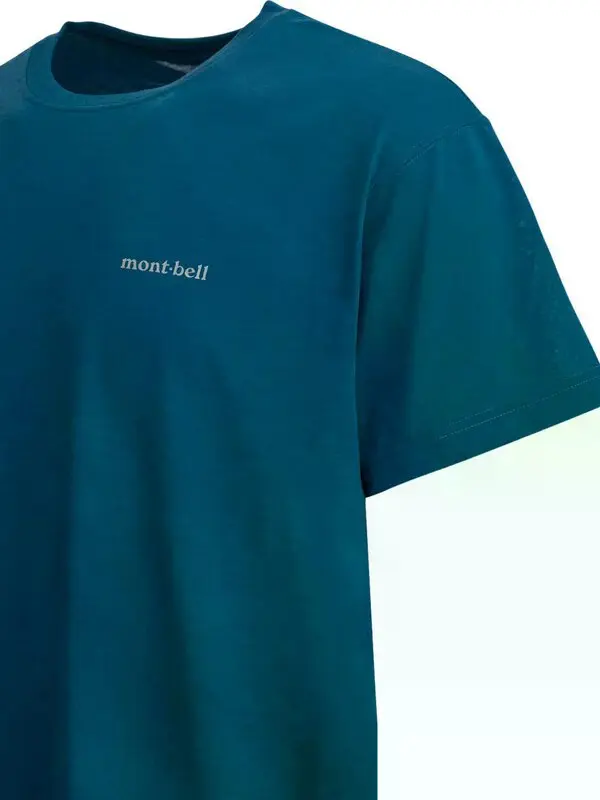 MONTBELL Crewneck Logo T-shirt - Blue