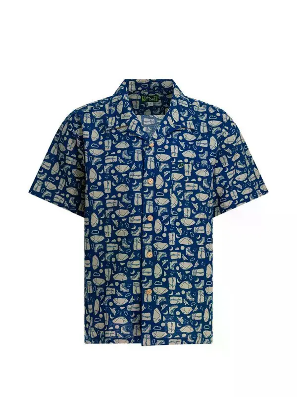 MONTBELL Buttoned Pattern Shirt