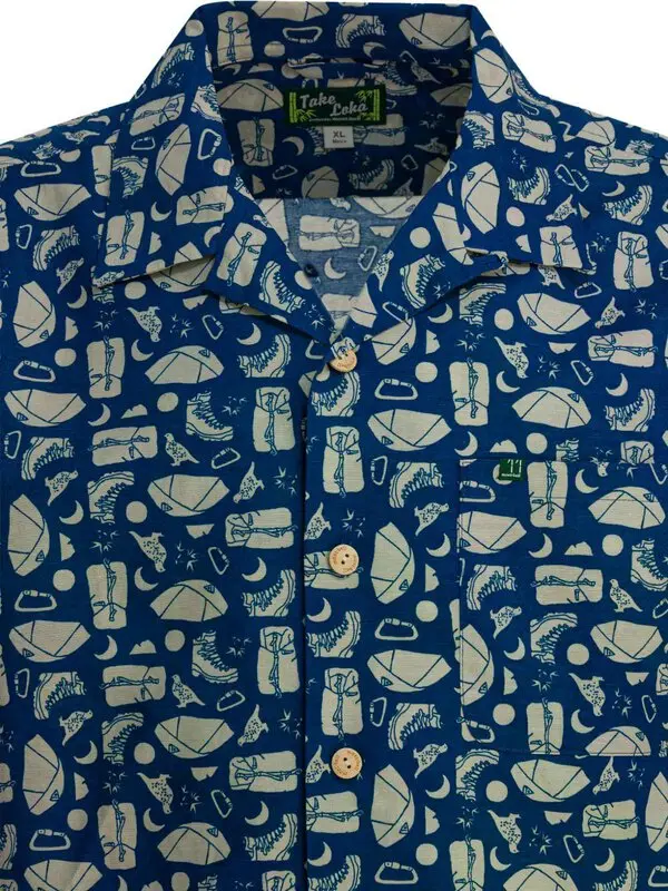 MONTBELL Buttoned Pattern Shirt