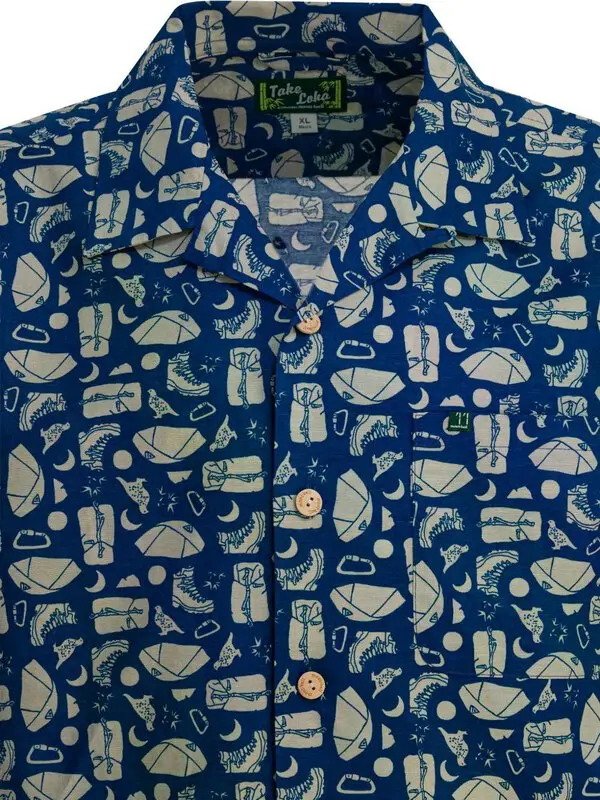 MONTBELL Buttoned Pattern Shirt