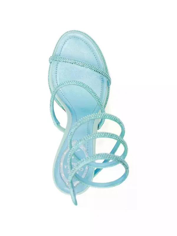 Rene Caovilla 105mm Cleo Embellished Sandals
