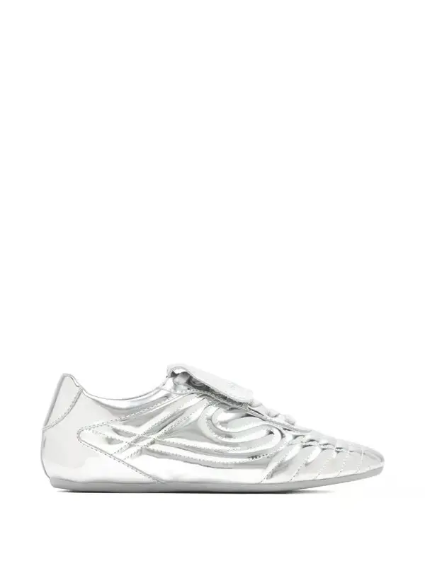 Schutz Quilted Low Top Sneakers