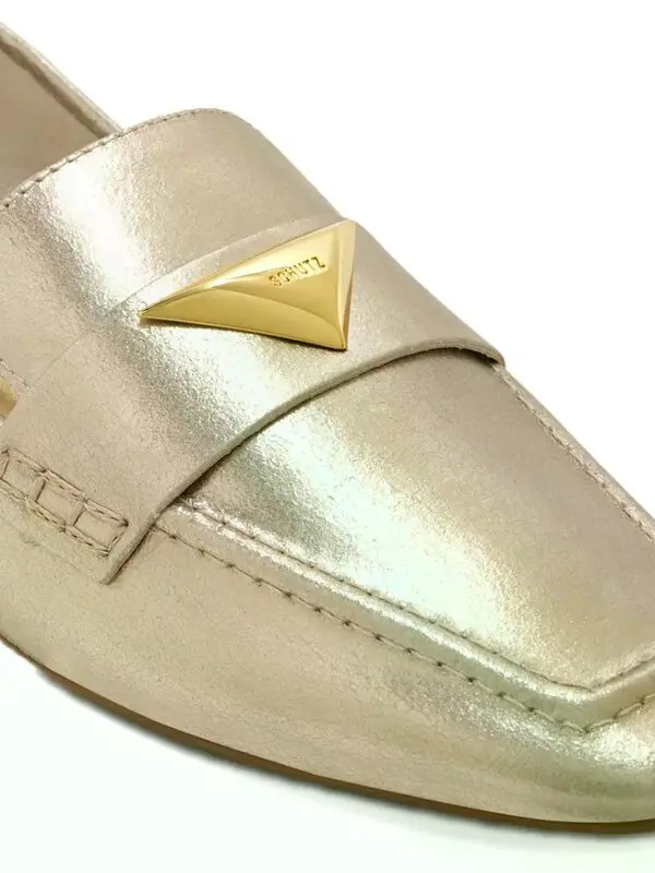 Schutz Triangle-detail Loafers