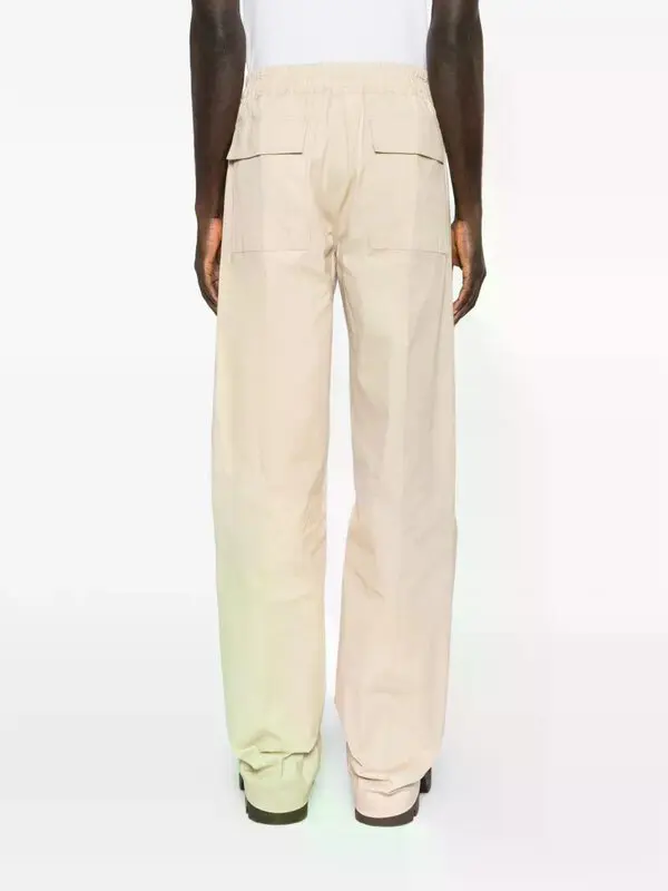 Rick Owens Drawstring-fastening Flap-pocket Trousers