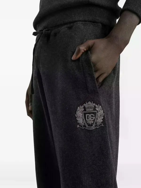 Dolce & Gabbana Drawstring Logo Track Pants