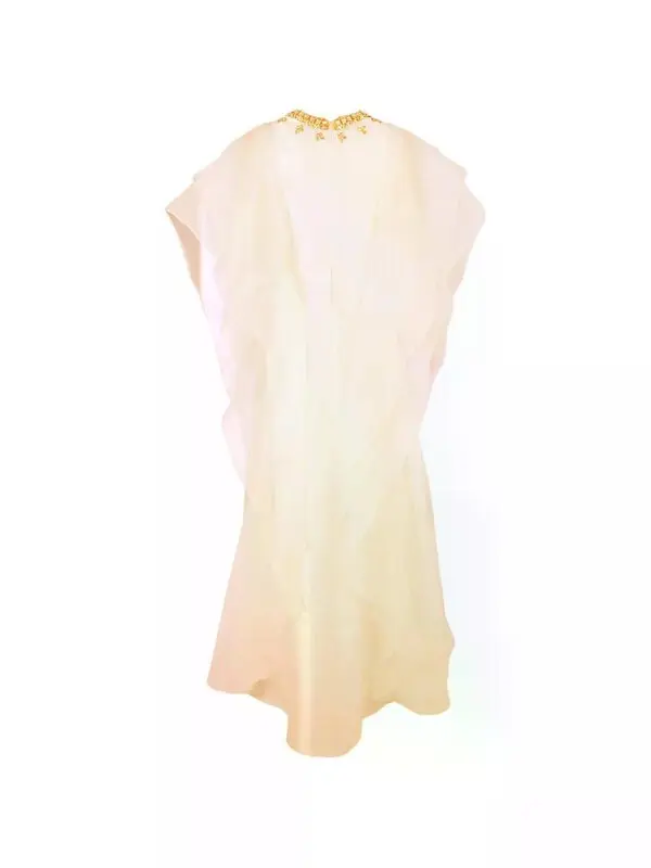 BARUNI Almas Embellished Tie Maxi Dress