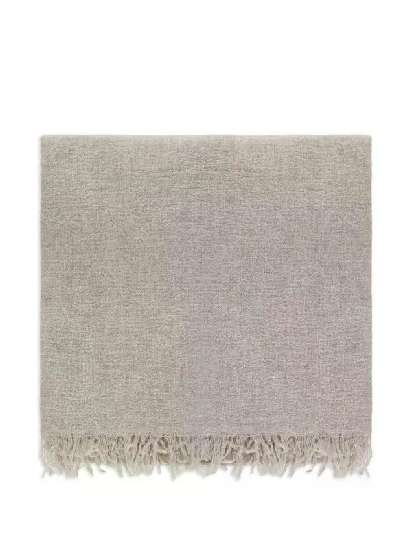 Antonelli Firenze Clementina Fringed Scarf - Neutrals