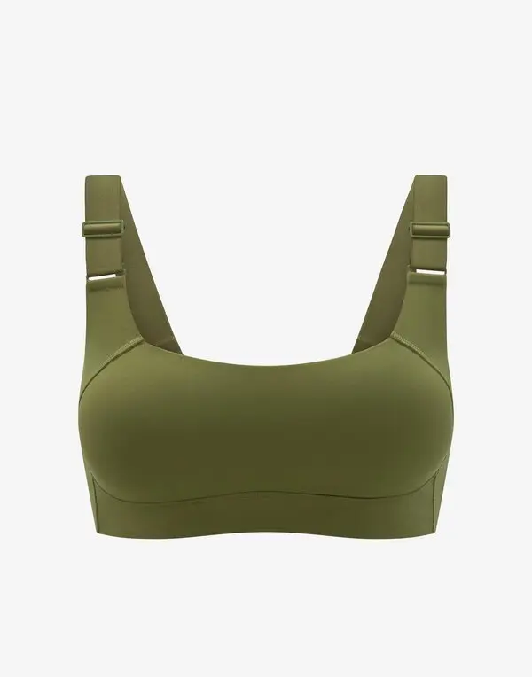 THIRDLOVE Thermoregulating Tempsync™ Adjustable Sports Bra - Moss