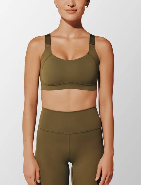 THIRDLOVE Thermoregulating Tempsync™ Adjustable Sports Bra - Moss