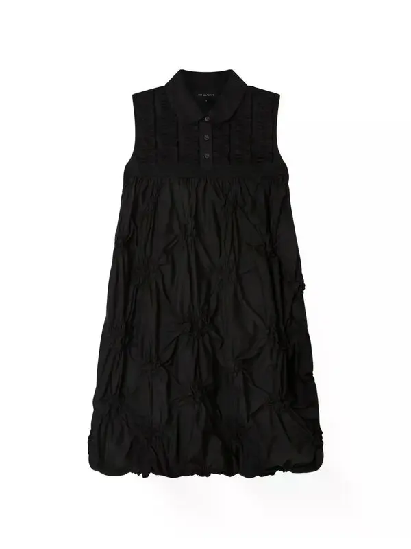 LEE MATHEWS Johanna Ruffled Collar Mini Dress