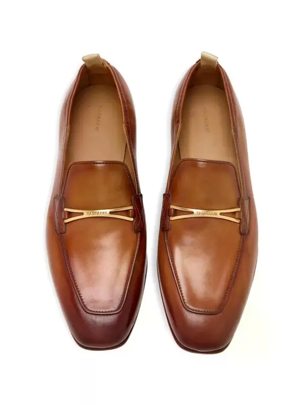Magnanni Metal-bar Loafers