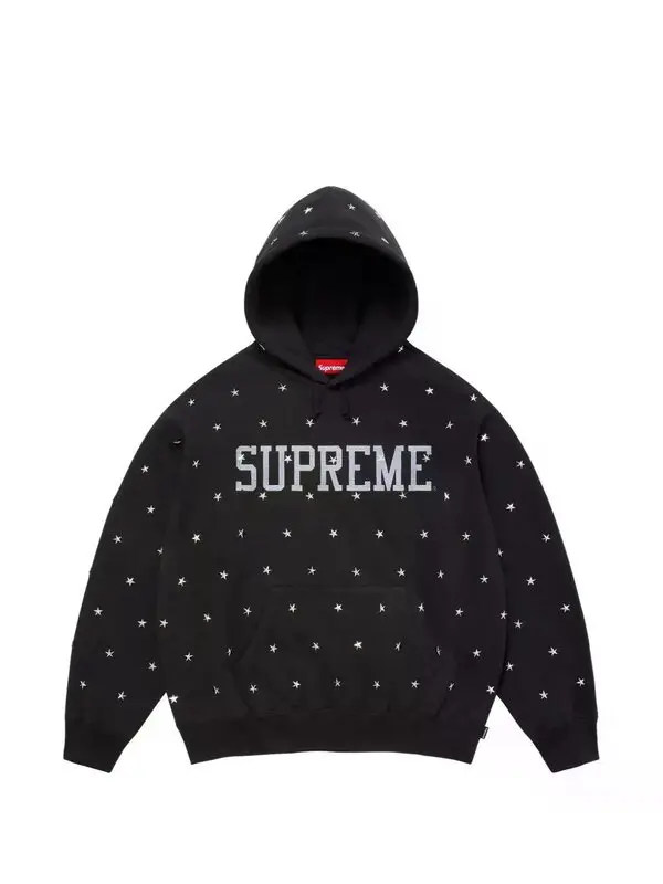 Supreme Studded Hoodie - Black | Editorialist