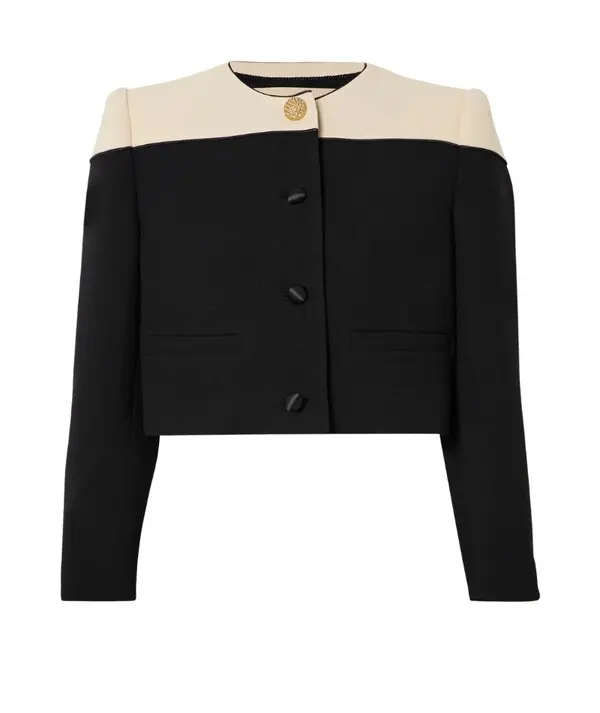 Valentino Garavani Two-tone Wool Jacket