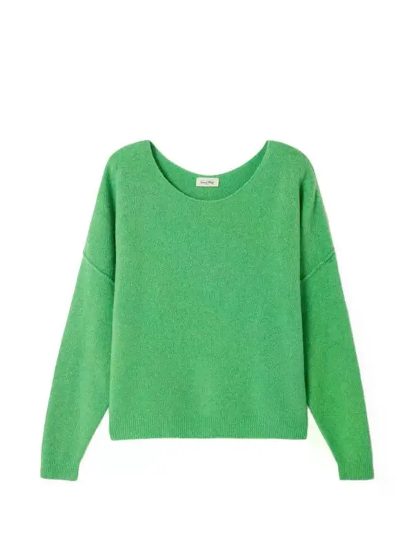 American Vintage Damsville Long-sleeve Sweater - Green