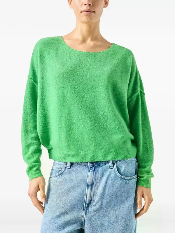 American Vintage Damsville Long-sleeve Sweater - Green