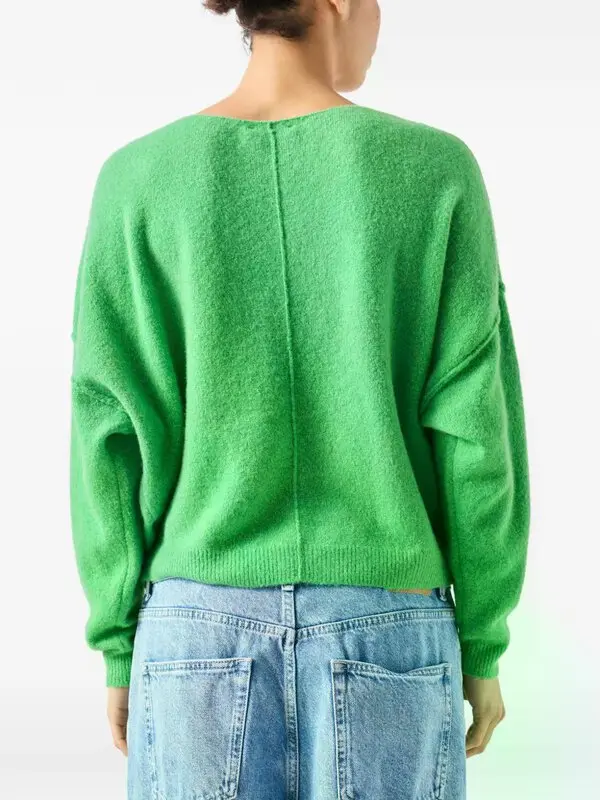 American Vintage Damsville Long-sleeve Sweater - Green