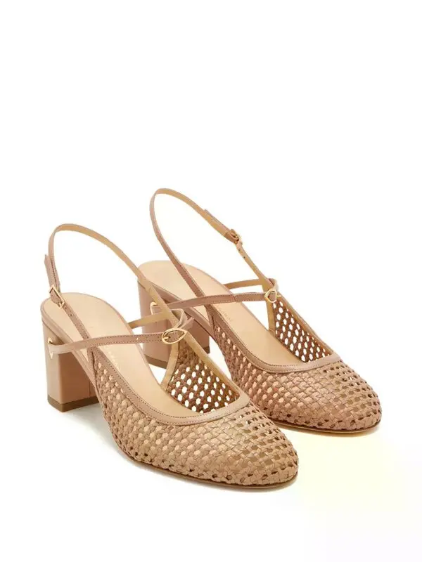 Jennifer Chamandi 65mm Mattia Heeled Pumps