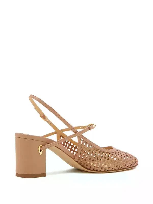 Jennifer Chamandi 65mm Mattia Heeled Pumps