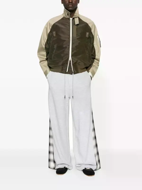 Sacai Colourblock Zip-up Jacket
