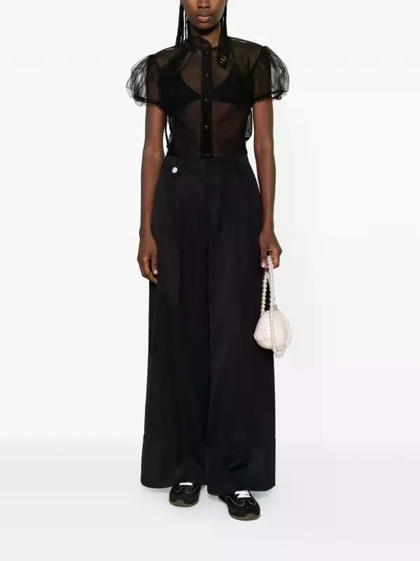 Simone Rocha Tulle Shirt