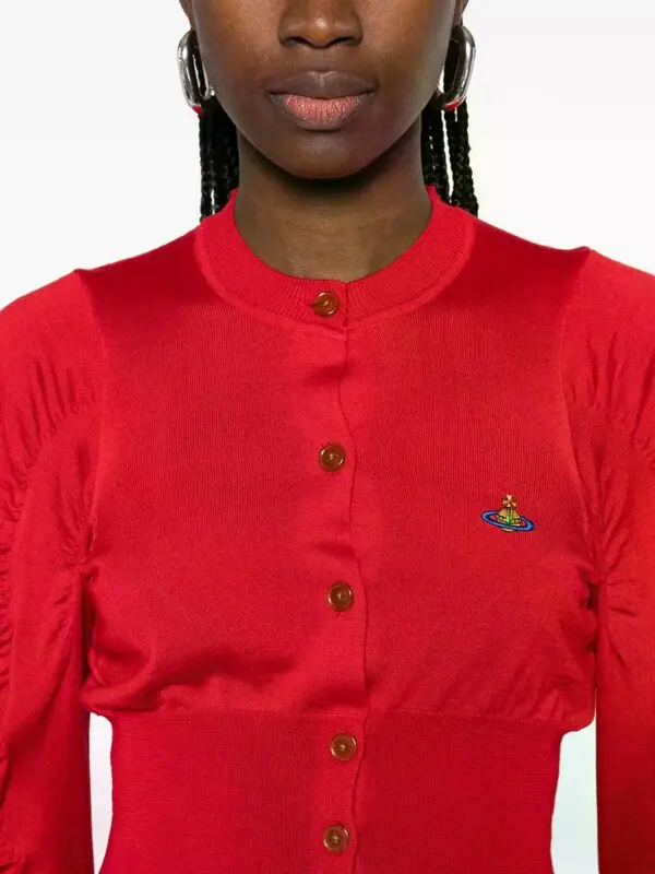 VIVIENNE WESTWOOD Puff-sleeve Cardigan