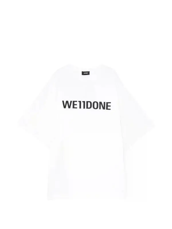 We11Done Logo T-shirt - White