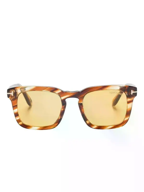 TOM FORD Square-frame Sunglasses - Brown