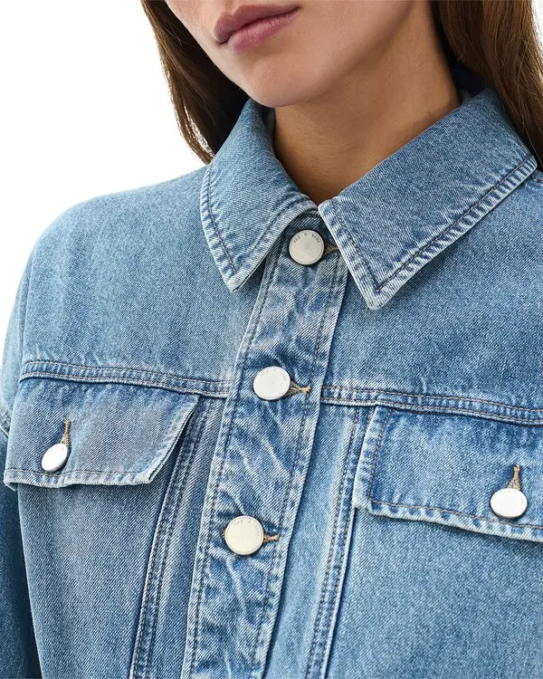 Rag & Bone Amy Cinched Denim Jacket