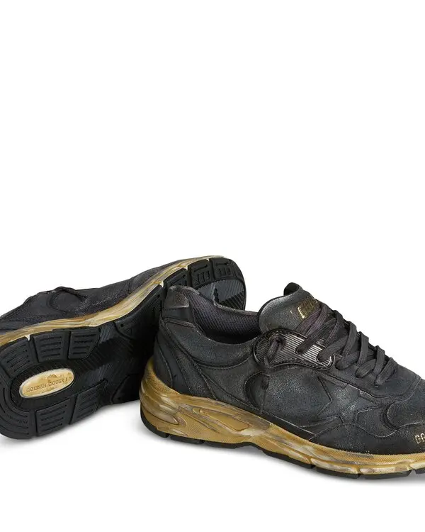 GOLDEN GOOSE Running Dad Leather Sneakers
