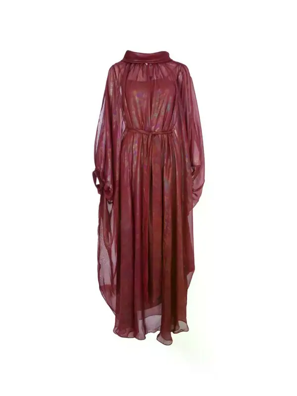 BARUNI Zahra Tie-waist Maxi Dress