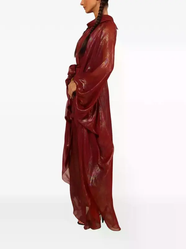 BARUNI Zahra Tie-waist Maxi Dress