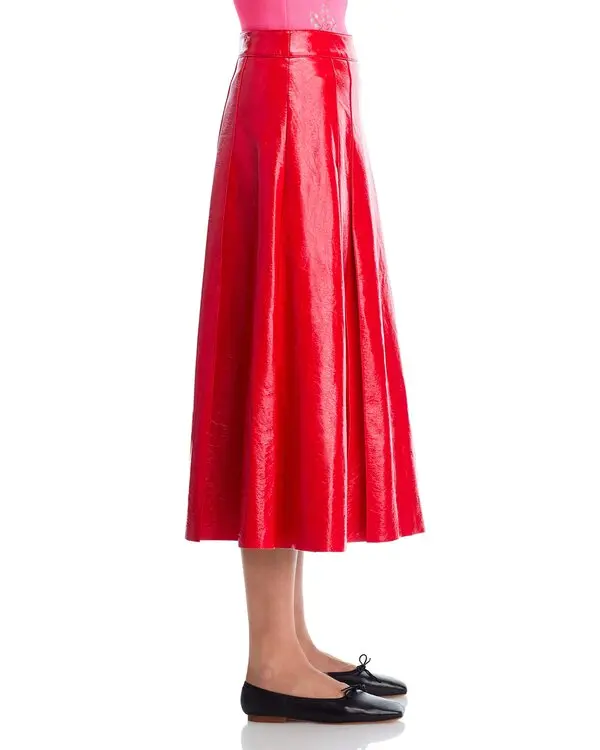 Essentiel Antwerp Faux Leather Maxi Skirt